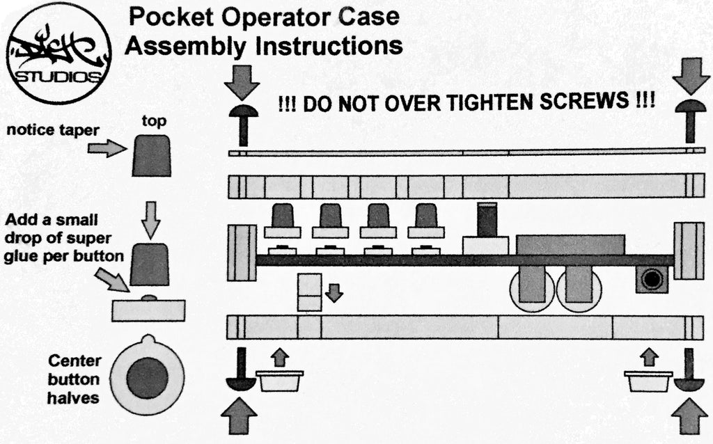 PO Case DIY Kit – Dich Studios